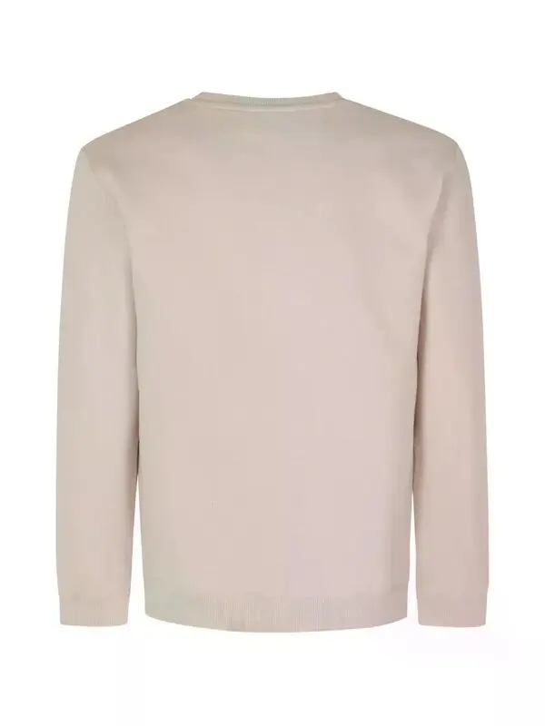 DONDUP Crew Neck Sweater With Embroidered Logo