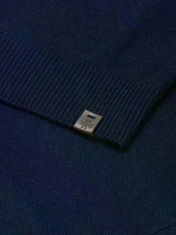 Jacob Cohen Crew Neck Long Sleeve Sweater - Blue