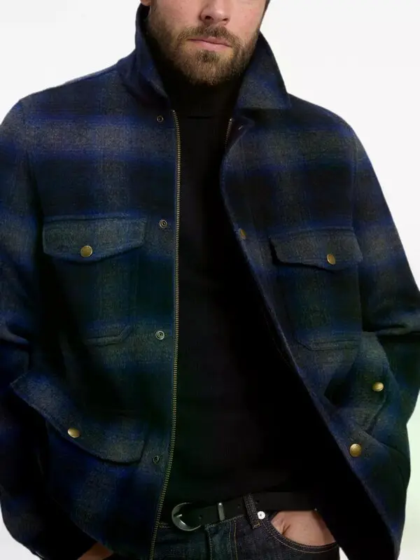 Woolrich Checked Shirt Jacket