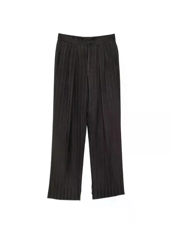 TOM FORD Pinstriped Pleated Trousers