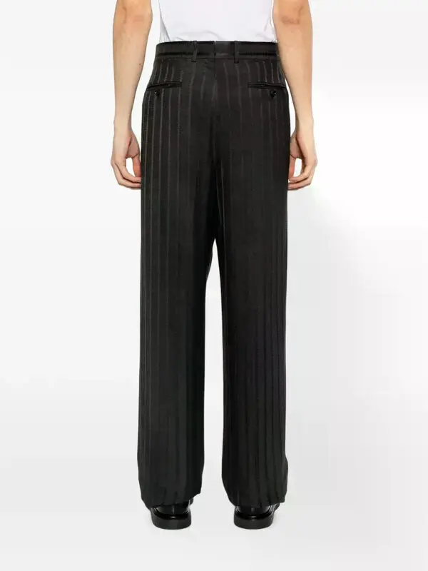 TOM FORD Pinstriped Pleated Trousers
