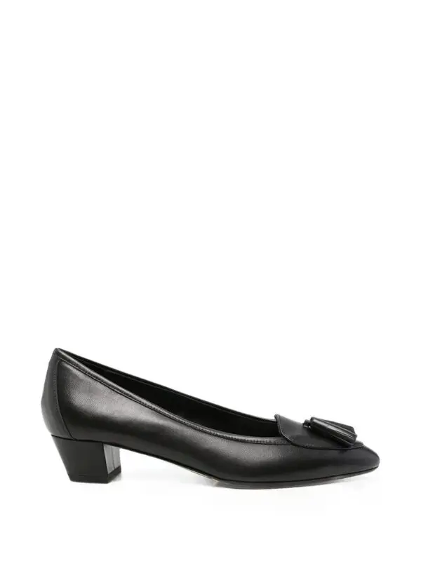AeydĒ Valentine Tassel-detail Leather Pumps