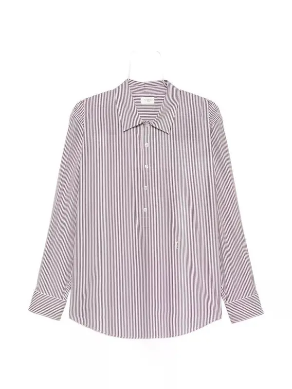 Saint Laurent Cassandre Striped Shirt