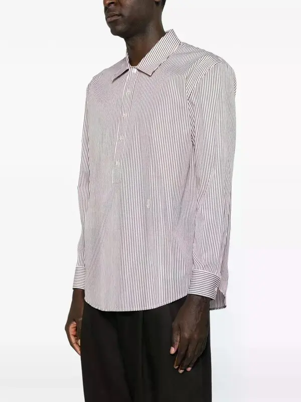Saint Laurent Cassandre Striped Shirt