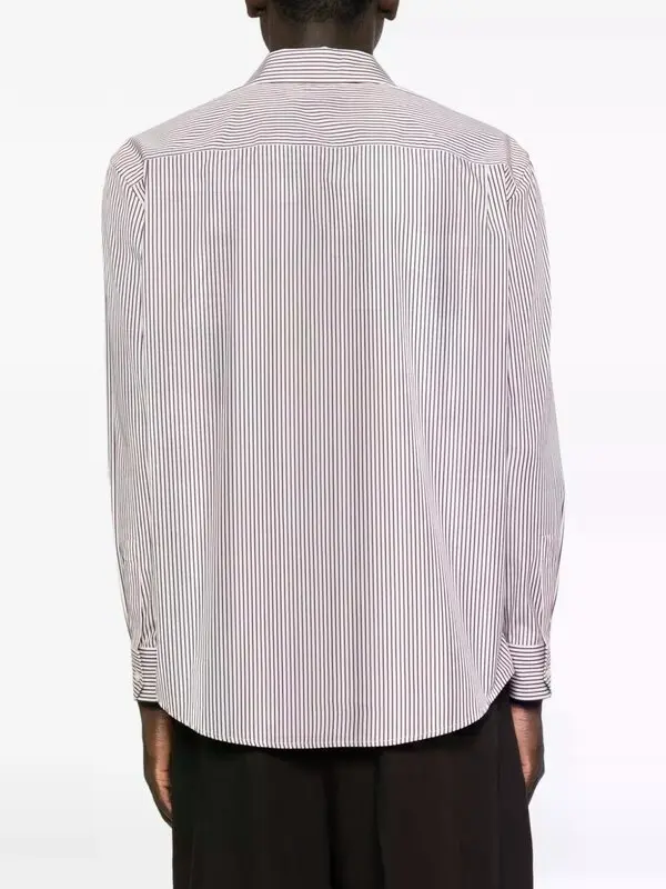 Saint Laurent Cassandre Striped Shirt