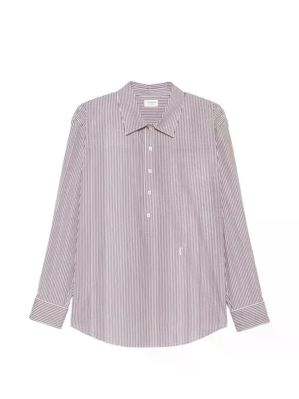 Saint Laurent Cassandre Striped Shirt