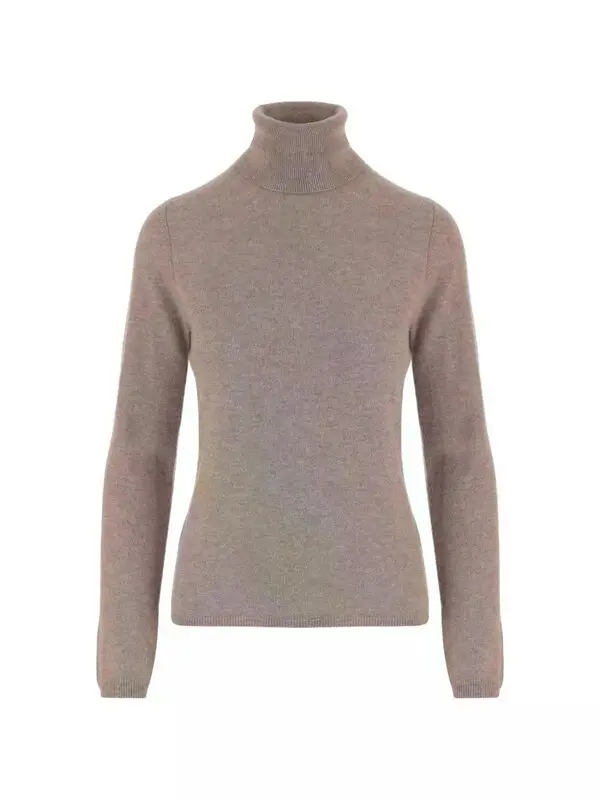 ALLUDE Roll-neck Cashmere Sweater