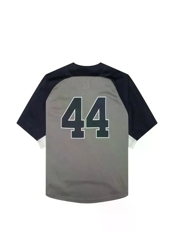 AWAKE NY Mesh V-neck Quarter Zip T-shirt