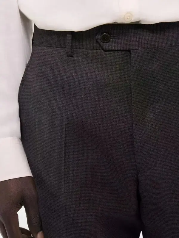 FURSAC Checked Tailored Trousers