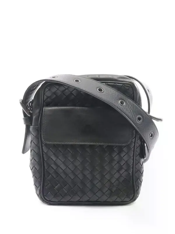 Bottega Veneta 2000s Intrecciato Cross Body Bag