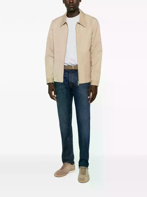 PT TORINO Faded Straight-leg Jeans