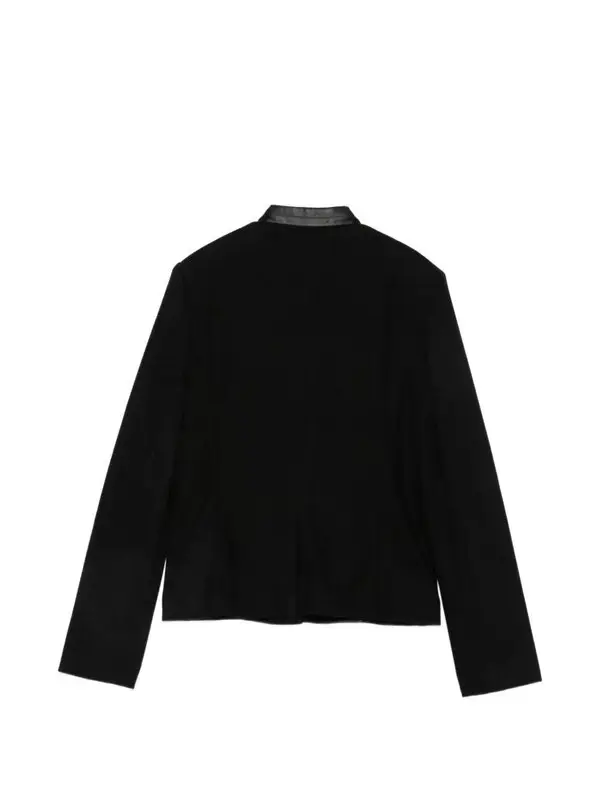 Rag & Bone Leather Trim Jacket