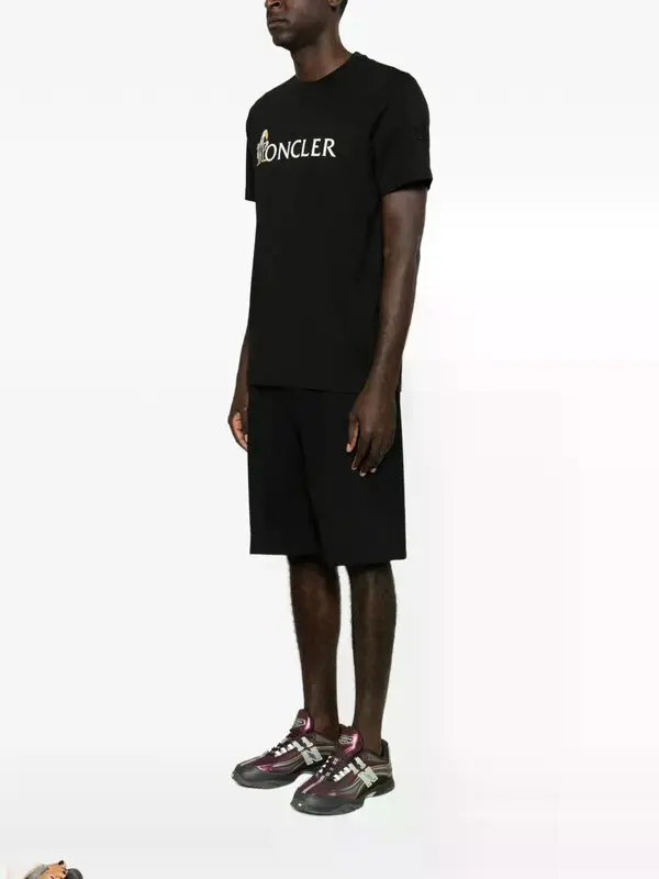 Moncler Logo-print Crew-neck T-shirt