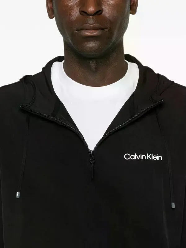 Calvin Klein Zip-up Hooded Jacket
