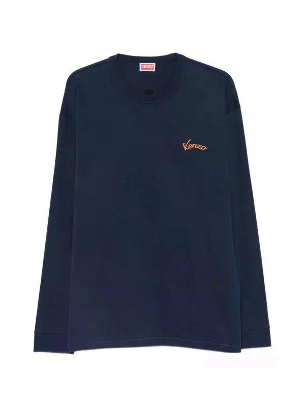 Kenzo Eiffel Tower-print Long-sleeve T-shirt
