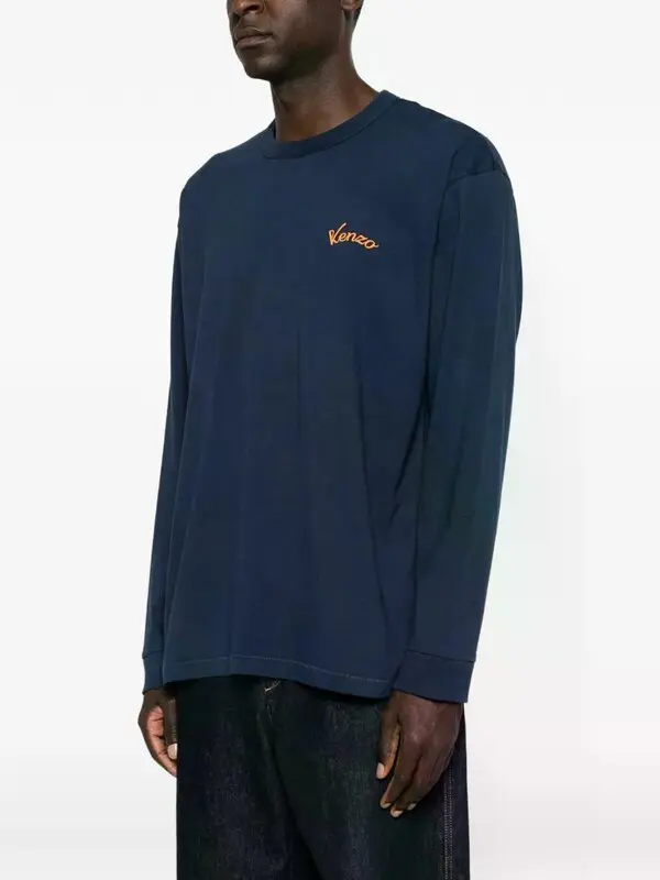 Kenzo Eiffel Tower-print Long-sleeve T-shirt