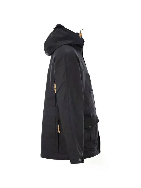 CECCARELLI Paraffin-coated Hooded Parka