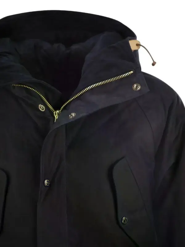 CECCARELLI Paraffin-coated Hooded Parka