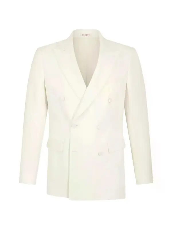 FURSAC Double-breasted Virgin-wool Blazer