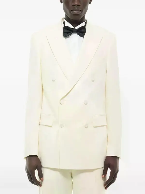 FURSAC Double-breasted Virgin-wool Blazer