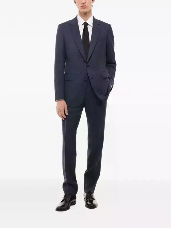 FURSAC Prince Of Wales Virgin Wool Suit Jacket