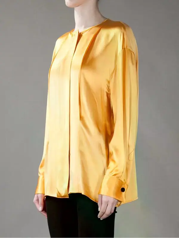 Gianfranco Ferre Pleated Blouse