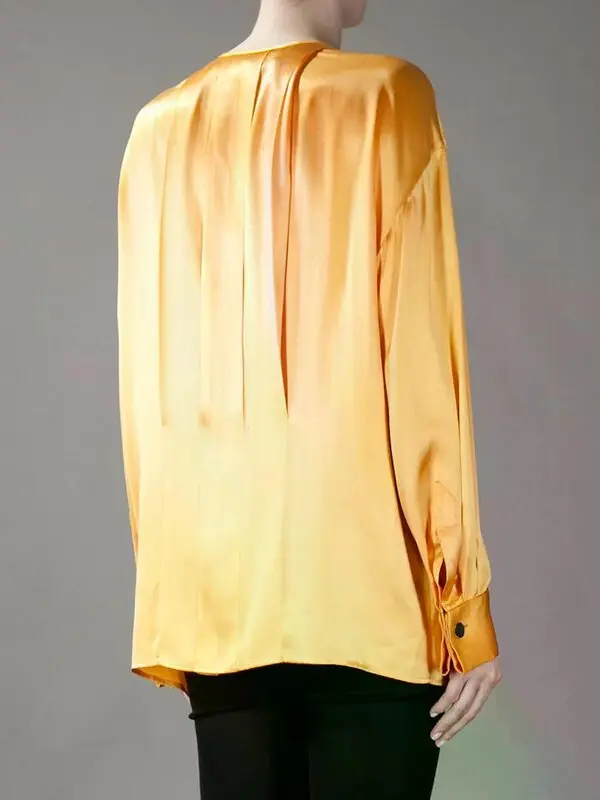 Gianfranco Ferre Pleated Blouse