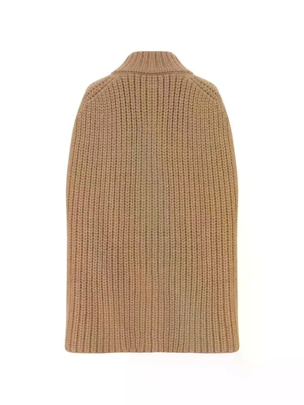 SA SU PHI Ribbed-knit Cashmere Vest