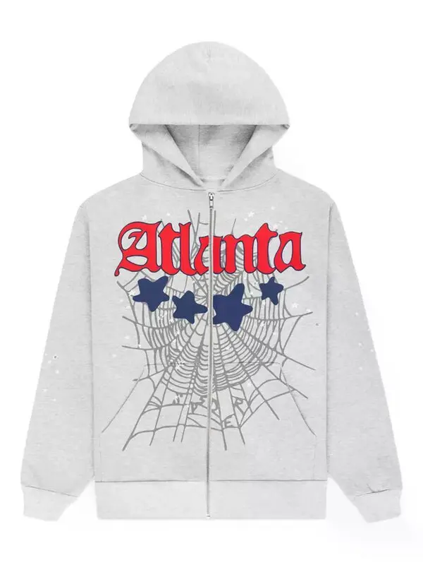 SP5DER Atlanta Spiderweb Hoodie
