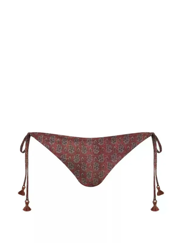 Johanna Ortiz Sagrado Paisley-print Bikini Bottoms