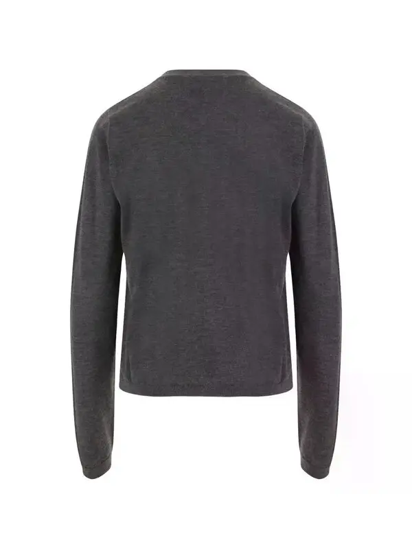 SA SU PHI V-neck Button-up Cardigan