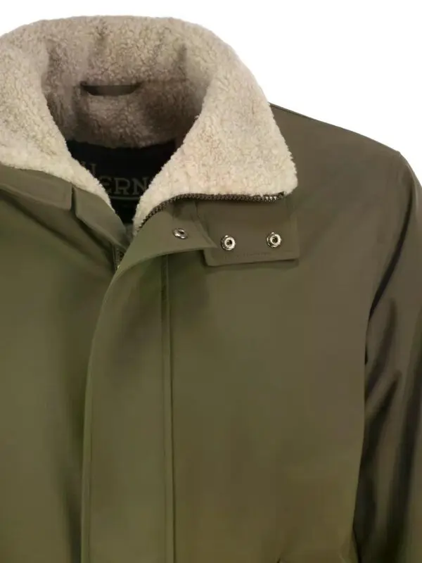 Herno Shearling-effect Soft-shell Jacket