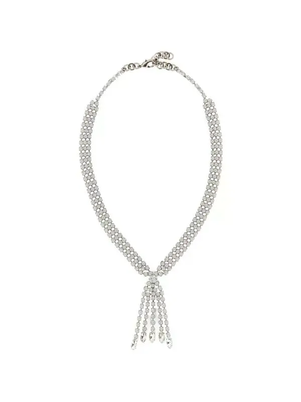 Alessandra Rich Crystal-embellished Necklace