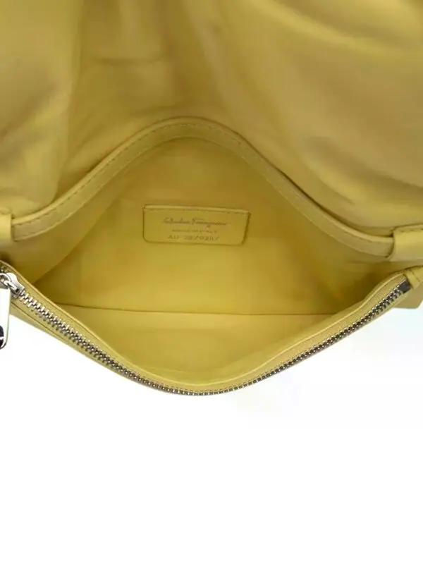 FERRAGAMO 2020 Padded Leather Viva Bow Crossbody Bag