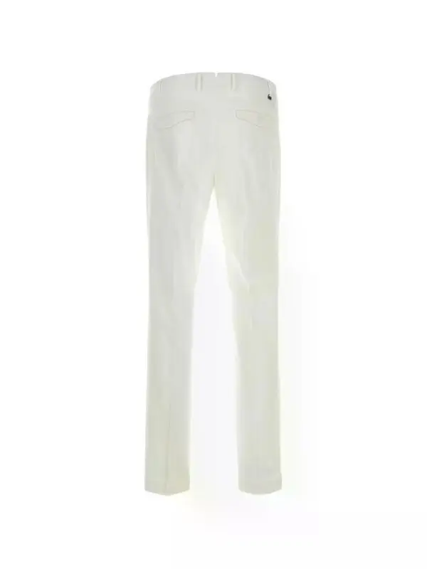 PT TORINO Pleated Tailored Trousers - White