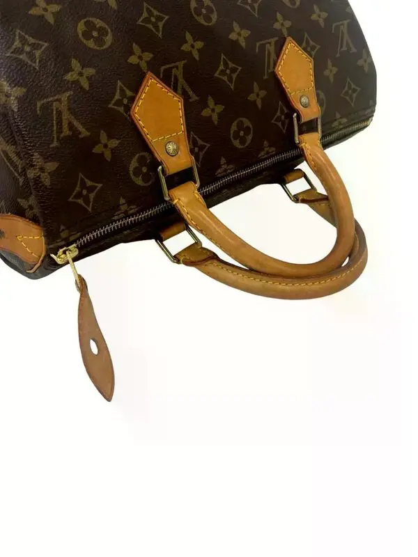 LOUIS VUITTON 1993 Monogram Totem Speedy 30 Boston Bag