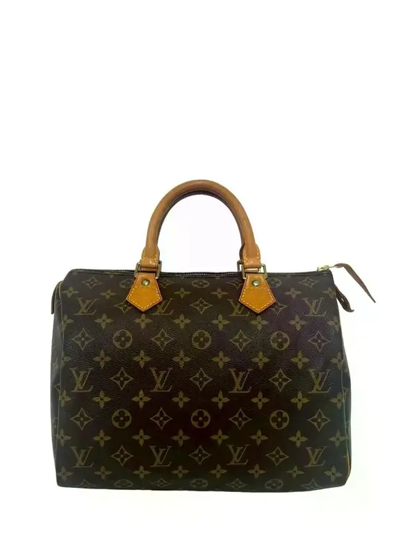 LOUIS VUITTON 1993 Monogram Totem Speedy 30 Boston Bag
