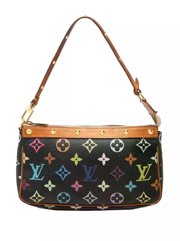 LOUIS VUITTON 2004 Monogram Multicolore Pochette Accessoires Shoulder Bag