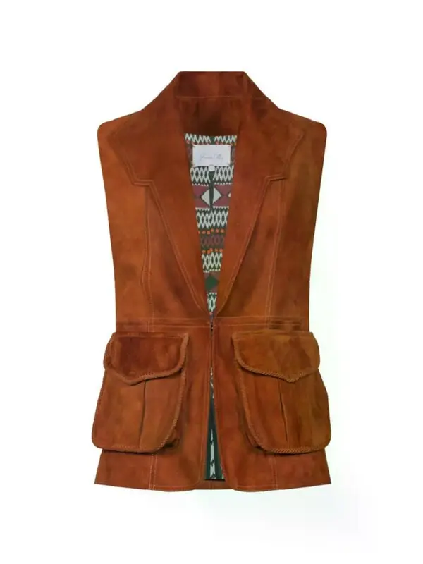 Johanna Ortiz Visionary Suede Vest
