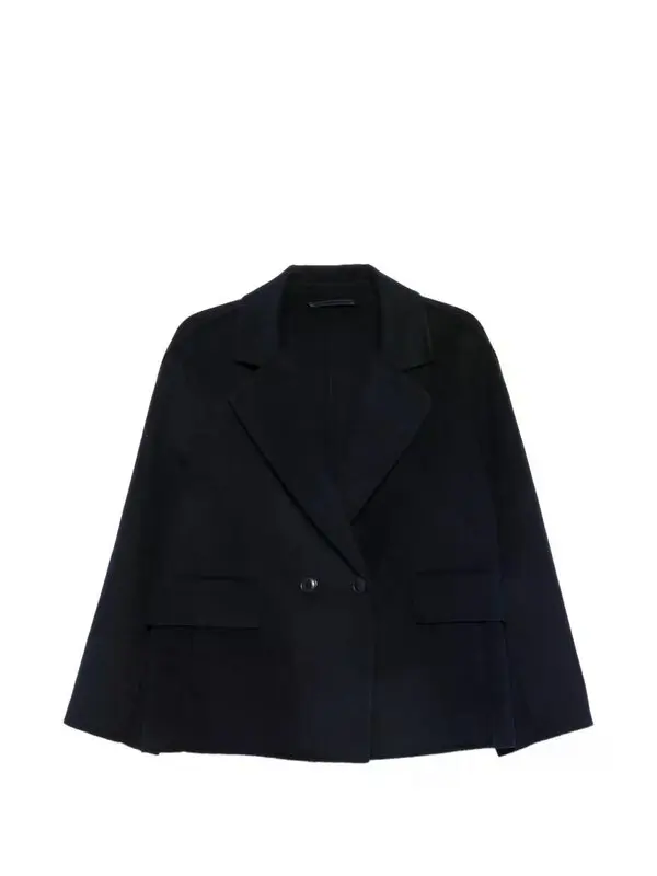 I BLUES Double-breasted Blazer - Blue