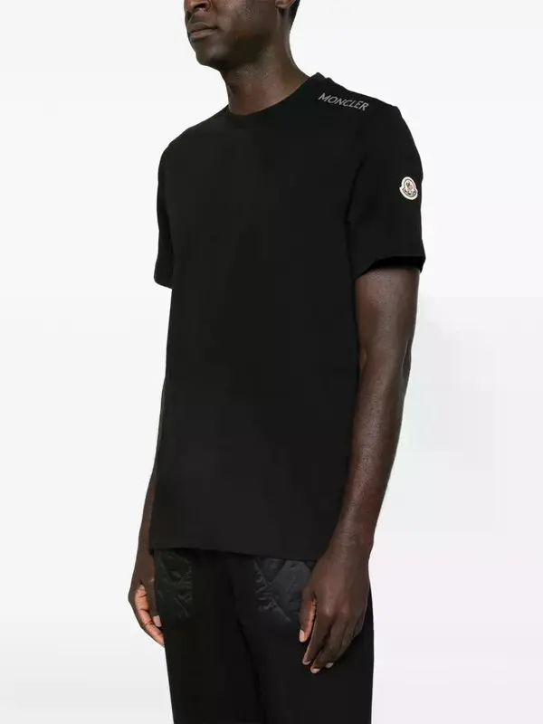Moncler Logo-patch Cotton T-shirt