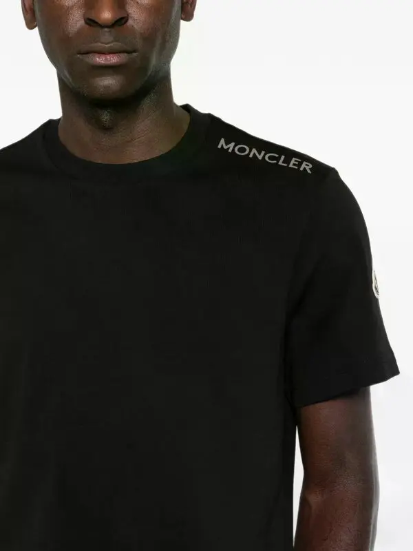 Moncler Logo-patch Cotton T-shirt