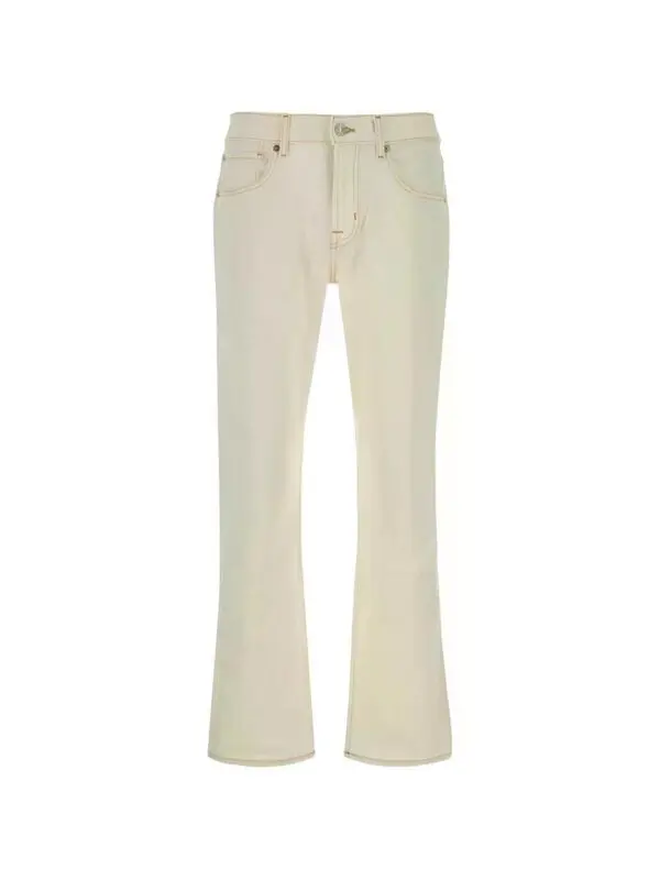 7 For All Mankind Straight Jeans With Contrast Stitching