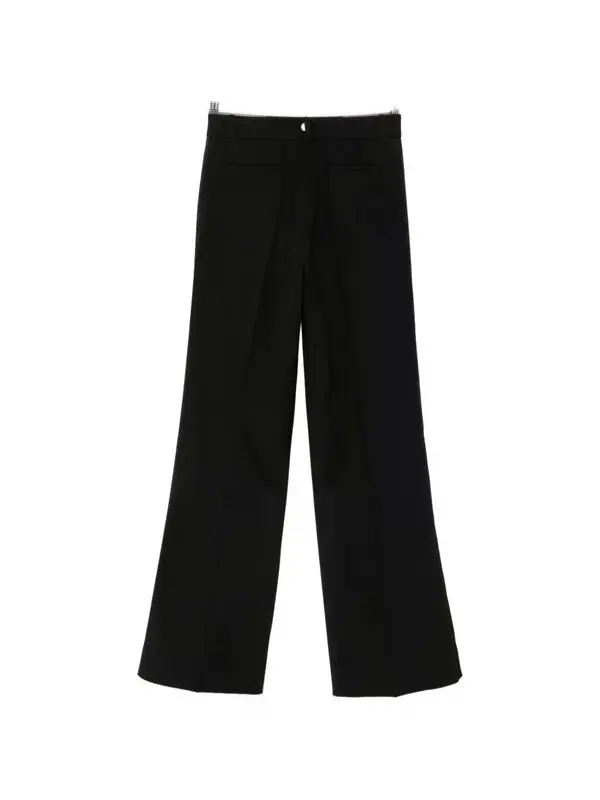 P.a.r.o.s.h Satin-trim Pressed-crease Trousers