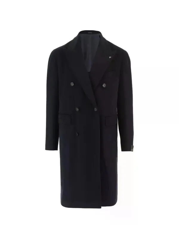 Tagliatore Double-breasted Peak-lapel Coat