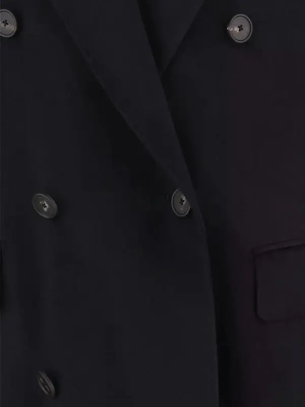 Tagliatore Double-breasted Peak-lapel Coat