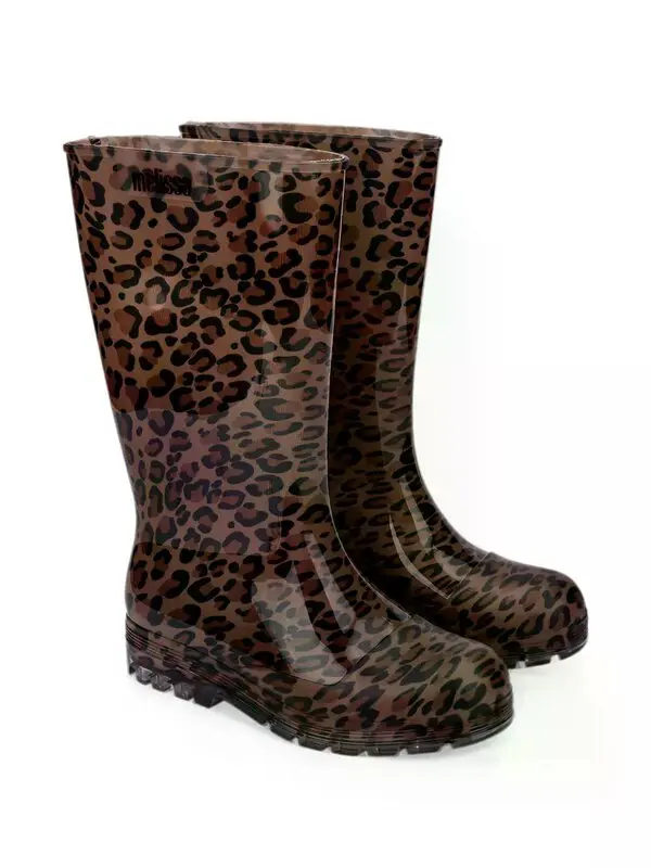Melissa Welly Leopard-print Boots