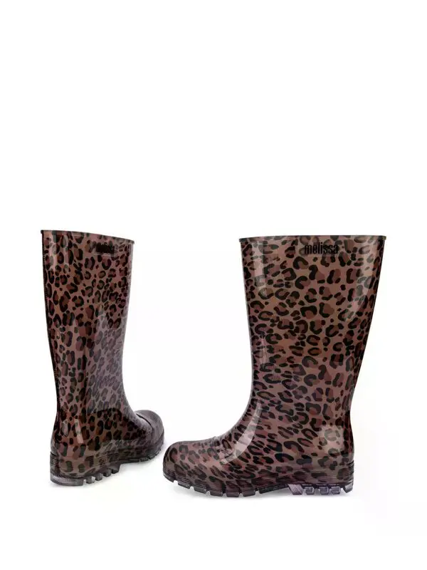 Melissa Welly Leopard-print Boots
