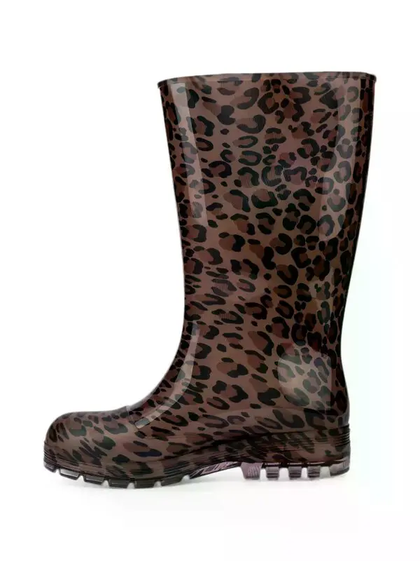 Melissa Welly Leopard-print Boots
