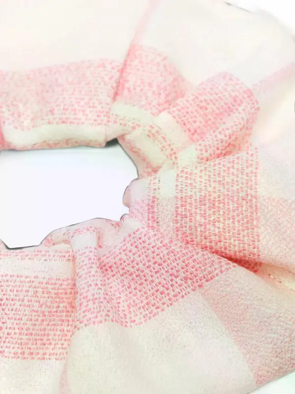 VIVIENNE WESTWOOD Orb-embroidered Check-pattern Scrunchie